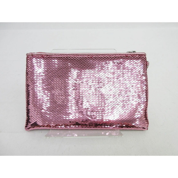Miu Miu | Bags | Miu Miu Pouch Chain Pink Sequins | Poshmark